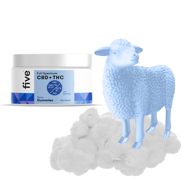 Five CBD - Full Spectrum CBD + THC Oil, Capsules & Gummies