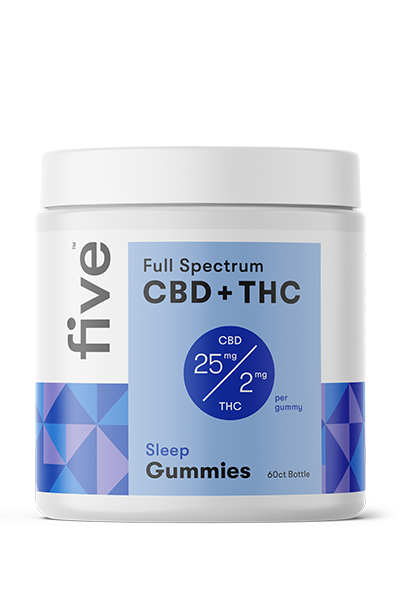 Five CBD - Full Spectrum CBD + THC Oil, Capsules & Gummies